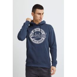 Blend Jungen Kapuzenpullover "BHSweatshirt", blau, Gr. S, bedruckt, Sweatware, 100% Baumwolle, Pullover, Lässiger Hoodie mit Kapuze