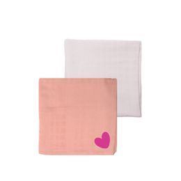 Liliput M&auml;dchen Erstausstattungspaket "Herz", rosa, 70% Viskose, 30% Baumwolle, KOB Set-Artikel, 2er-Pack aus weicher Viskosemischung