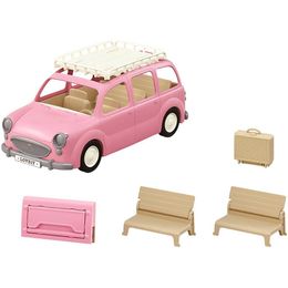 Kinder Spielzeug-Auto "Spielset Familienauto mit Picknickzubehör (5535)", bunt, Sylvanian Families, Kunststoff, Spielzeugfahrzeuge