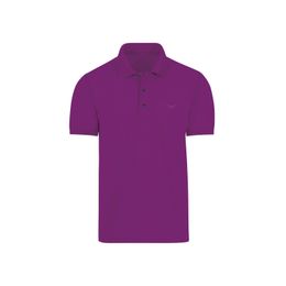 TRIGEMA Damen Poloshirt "TRIGEMA Poloshirt in Piqu&eacute;-Qualit&auml;t", lila, Basic, Gr. S, 100% Baumwolle, Shirts