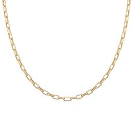 CAI CA&Iuml; Damen Collierkettchen "925 Silber vergoldet Y-Kette Gliederkette", 47cm, Silber 925 (Sterlingsilber), L: 47 B: 3mm, gelb, Silber 925