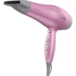 Grundig Haartrockner "HD 6280", rosa, Kunststoff, Metall, B:23,3cm H:28,3cm T:9,7cm, Haartrockner