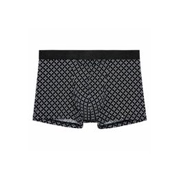 HOM Herren Boxershorts "Boxershort Boxer Briefs HO1 Vince 1er Pack", Gr. M, schwarz, Obermaterial: 88% Polyamid PA. 12% Elasthan EL., Unterhosen