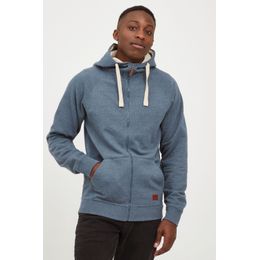 Blend Herren Kapuzenpullover "BHSpeedy", blau, Gr. S, unifarben, Sweatware, 60% Baumwolle, 40% Polyester, Pullover, Stilvolle Kapuzensweatjacke mit
