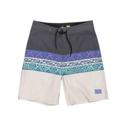 Quiksilver Jungen Badeshorts "Everyday Panel 17""global heat dusted peri, pmg6, Gr. 16, 100% Polyester, Badehosen