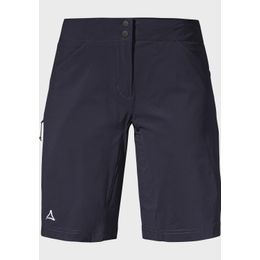Sch&ouml;ffel Shorts SCH&Ouml;FFEL "Shorts Danube L", Damen, Gr. 34, Normalgr&ouml;&szlig;en, blau (8820, blau), Oberstoff: 85% Nylon, 15% Elasthan, Hosen Shorts