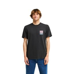 T-Shirt Billabong "Stamp", Herren, Gr. XL, schwarz (washed schwarz), Obermaterial: 100% Walkfrottier;, Shirts T-Shirt