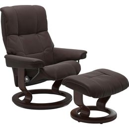 Relaxsessel stressless, B:88cm H:102cm T:77cm, braun, Leder BATICK: BATICK ist ein leicht korrigiertes, durchgefärbtes und genarbtes Möbelleder, bei