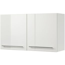 H&auml;ngeschrank KOCHSTATION, B:100cm H:57cm T:34cm, wei&szlig;, Holzwerkstoff, MDF, K&uuml;che, Schr&auml;nke, "KS-Wien"