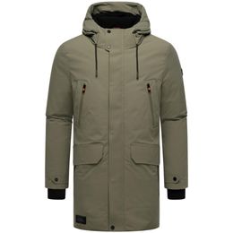 STONE HARBOUR Herren Wintermantel "Kitraan XX"gr&uuml;n, Gr. S, Obermaterial: 100% Polyester; Innenfutter: 100% Polyester; Wattierung: 100% Polyester;