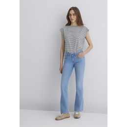 Mavi Damen Bootcut-Jeans "BELLA MID-RISE", blau, Gr. 33, 87% Baumwolle, 11% Recyceltes Polyester, 2% Elasthan, Jeans, Bootcut Jeans