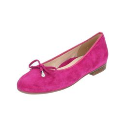 Ara Damen Ballerina "Ara Ballerinas Veloursleder", Gr. 42, pink, Veloursleder, Schuhe