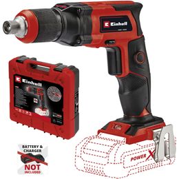 Einhell Akku-Trockenbauschrauber "TE-DY 18 Li-Solo", B:11,1cm H:33,5cm, rot, Schrauber, Power X-Change, ohne Akku und Ladeger&auml;t, inkl. Koffer