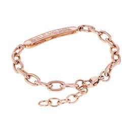 Amor Damen Armband "Scorpions by Amor", 20cm, Edelstahlros&eacute;goldfarben, Edelstahl, Armb&auml;nder