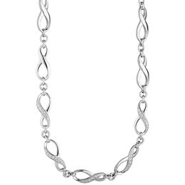 Jobo Damen Collier "Kette Unendlichkeit", Silber 925 (Sterlingsilber), L: 48silber 925, Silber 925 (Sterlingsilber), Halsketten, 925 Silber