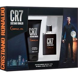 CR7 Cristiano Ronaldo Herren Duft-Set "Game On"schwarz, CRISTIANO RONALDO, Parfüms, Atemberaubender Duft mit knackigem Apfel, Veilchentau und Zedernholz.