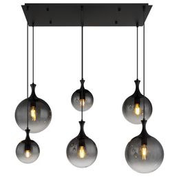 Globo LIGHTING Hängeleuchte "DALTON", 1 Stk.schwarz, Esszimmer, Leuchten, Hängelampe/Pendelleuchte/Esszimmer/Wohnzimmer/Esstisch
