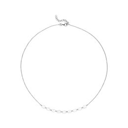 Collier Jobo "Kette Halskette", silber 925, Halsketten, Damen, Silber 925 (Sterlingsilber), L: 45, Collier, 925 Silber rhodiniert 45 cm