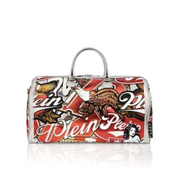 Reisetasche Philipp Plein "Medium Reisetasche", 13, rot, Taschen Reisetasche