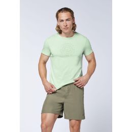 Chiemsee Herren Print-Shirtsilt gr&uuml;n, Gr. S, 100% Baumwolle, Shirts