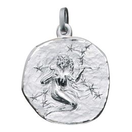 Sternzeichenanh&auml;nger Jobo "Anh&auml;nger Sternzeichen", silber 925, Schmuckanh&auml;nger, Damen, Jungfrau, Silber 925 (Sterlingsilber), 925 Silber rund