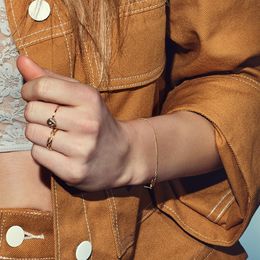 CAI CA&Iuml; Damen Fingerring "925 Sterling Silber vergoldet Zirkonia", 050 (15,9), Silber 925 (Sterlingsilber), gold, Silber 925 (Sterlingsilber), Fingerringe