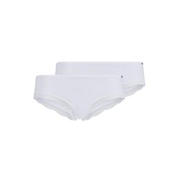 Skiny Damen Slip "Slip Classic Cotton 2er Pack", Gr. XL, wei&szlig;, Obermaterial: 94% Baumwolle CO. 6% Elasthan EL., Unterhosen