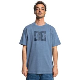 DC Shoes Herren T-Shirt "DC Star Pigment Dye"vintage indigo enzyme wash, Gr. M, 75% Baumwolle, 25% Baumwolle, Shirts