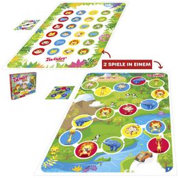 Hasbro Kinder Spiel "Twister Junior", bunt, Kunststoff, Spiele