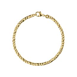 Jobo Damen Goldarmband "Dollararmband 3,2 mm", 18,5cm, Gelbgold 333gelbgold 333, Gelbgold 333, Armbänder, 333 Gold 18,5 cm
