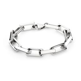 Kinder Armband "Schmuck Geschenk Edelstahl Armkette Big Link", 21cm, Edelstahl, silber, Liebeskind Berlin, Edelstahl, Armbänder