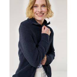 Walbusch Zip-Longstrickjacke