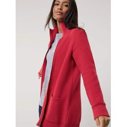 Walbusch Zip-Longstrickjacke