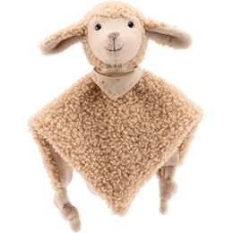 Sterntaler Baby Schmusetuch "Schaf Flocke, S", beige, Polycotton, Polyester, Schnuffelt&uuml;cher