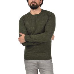 Blend Damen Strickpullover "BHAdrian"deep depths, Gr. XXL, unifarben, Feinstrick, 100% Baumwolle, Pullover, Strickpullover aus Feinstrick