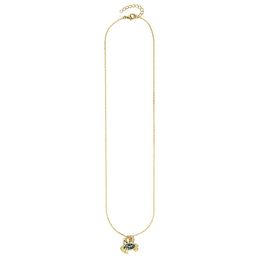 Firetti Damen Kette mit Anh&auml;nger "Silberkette gelbgoldfarben mit Anh&auml;nger im Krabben-Design", Silber 925 (Sterlingsilber), L: 45 B:
