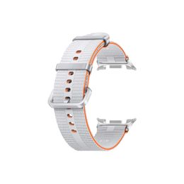 Samsung Wechselarmband "Athleisure Band (Gr. M/L) für Samsung Galaxy Watch8 / Watch8 Classic", weiß, Uhrenarmbänder