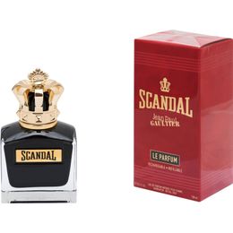 Herren Eau de Parfum "Scandal Pour Homme Le Parfum Intense", 150ml, blau, Jean Paul Gaultier, Parfüms, mit Geranie in der Herznote.
