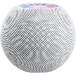 Apple Lautsprecher "HomePod mini", B:9,79cm H:8,43cm T:9,79cm, weiß, Lautsprecher