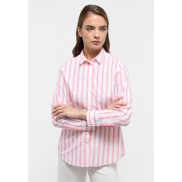 Eterna Damen Hemdbluse "REGULAR FIT"koralle, Gr. 40, 70% cotton, 30% Lyocell, Blusen