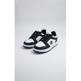 Champion Jungen Sneaker "RD18 2.0 LOW B GS", Gr. 38, schwarz-weiß, Synthetik, Textil, Schuhe