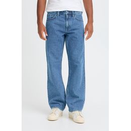 Blend Herren Loose-fit-Jeans "BHFLAKE LOOSE NOOS", blau, Gr. 36, Abriebeffekte, Denim/Jeans, Obermaterial: 100% Baumwolle, Jeans, Baumwolle, mit
