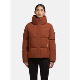 Khujo Damen Winterjacke "Rinja2 Matt"rostbraun, Gr. M, Obermaterial: 100% Polyester; Innenfutter: 100% Polyester; Wattierung: 100% Polyester;