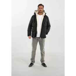 Herren Winterjacke "ASFredii", schwarz, Gr. M, Alessandro Salvarini, Obermaterial: 100% Nylon. Futter: 100% Polyester. Wattierung: 100% Polyester.