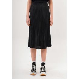 FRESHLIONS Damen Sommerrock "Danica", schwarz, Gr. S, 100% Polyester, R&ouml;cke, im einfarbigen Design