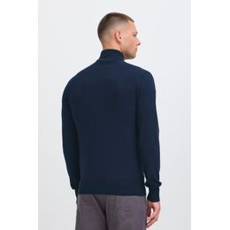 Blend Herren Strickjacke "BHFippo"marineblaus, Gr. S, unifarben, Feinstrick, 70% Baumwolle (Recycled), 30% Polyester (Recycled), Strickjacken,