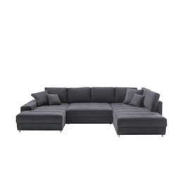 bobb Wohnlandschaft Arissa de Luxe ¦ grau ¦ Maße (cm): B: 353 H: 84 T: 215.0 » Höffner