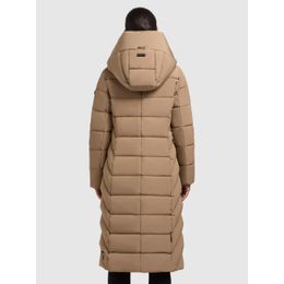 Khujo Damen Steppmantel "TAMKE", beige, Gr. S, unifarben, Steppware, Obermaterial: 100% Polyester. Futter: 100% Nylon. Wattierung: 100% Polyester,