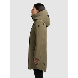 Khujo Damen Wintermantel "Diance", gr&uuml;n, Gr. M, Obermaterial: 100% Polyester. Innenfutter: 100% Polyester. Wattierung: 100% Polyester, M&auml;ntel, Lange