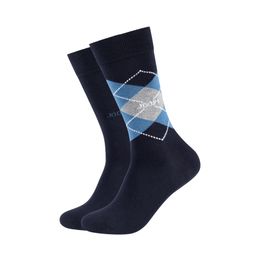JOOP! JOOP Damen Socken "premium essentials", Gr. 39, blau, Baumwolle, Elasthan, Polyamid, unifarben, Socken, Premium Qualit&auml;t, verst&auml;rkte Ferse,